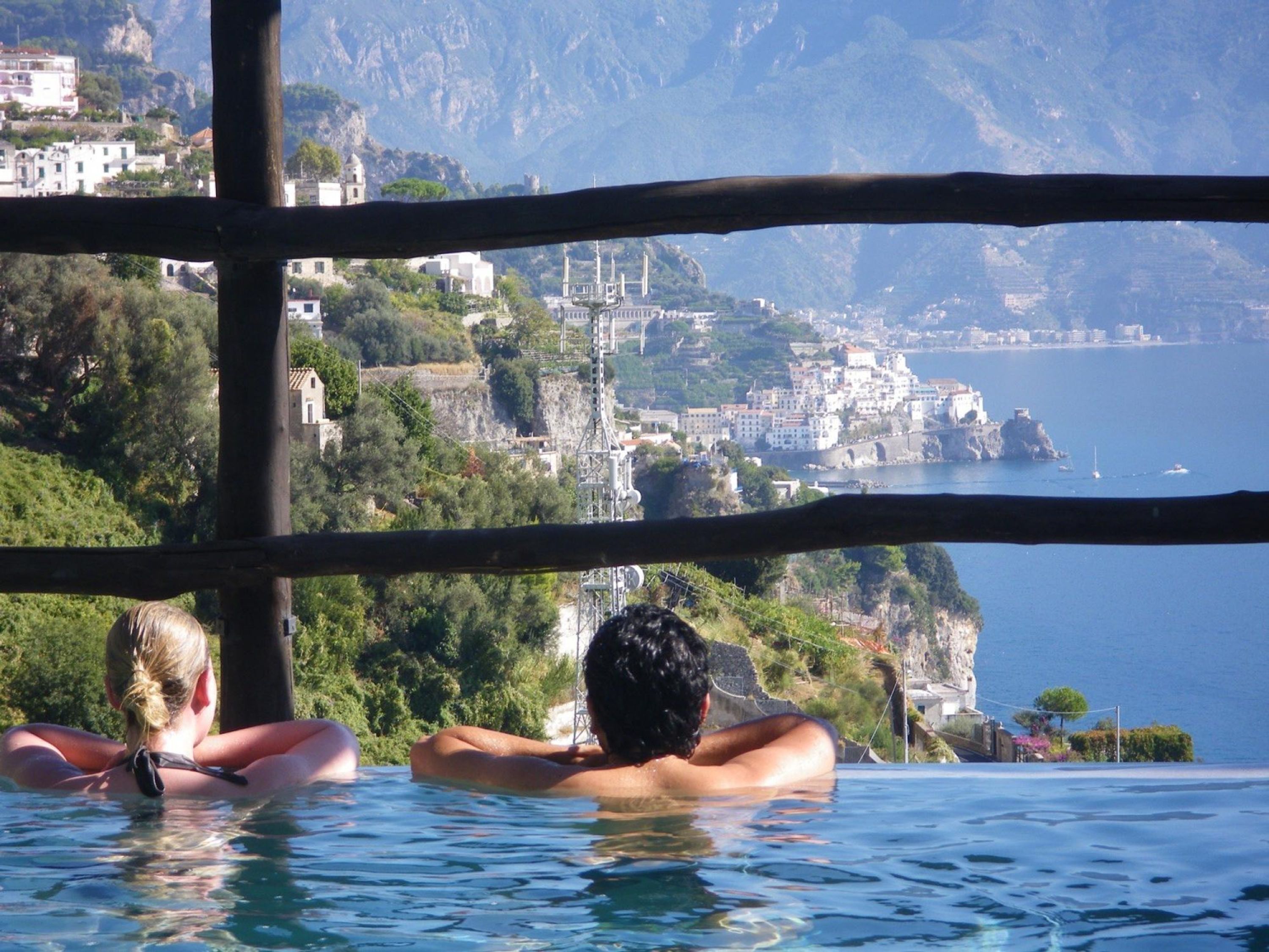 Villa Alba Di Amalfi - With Infinity Pool And Sea - 阿瑪菲