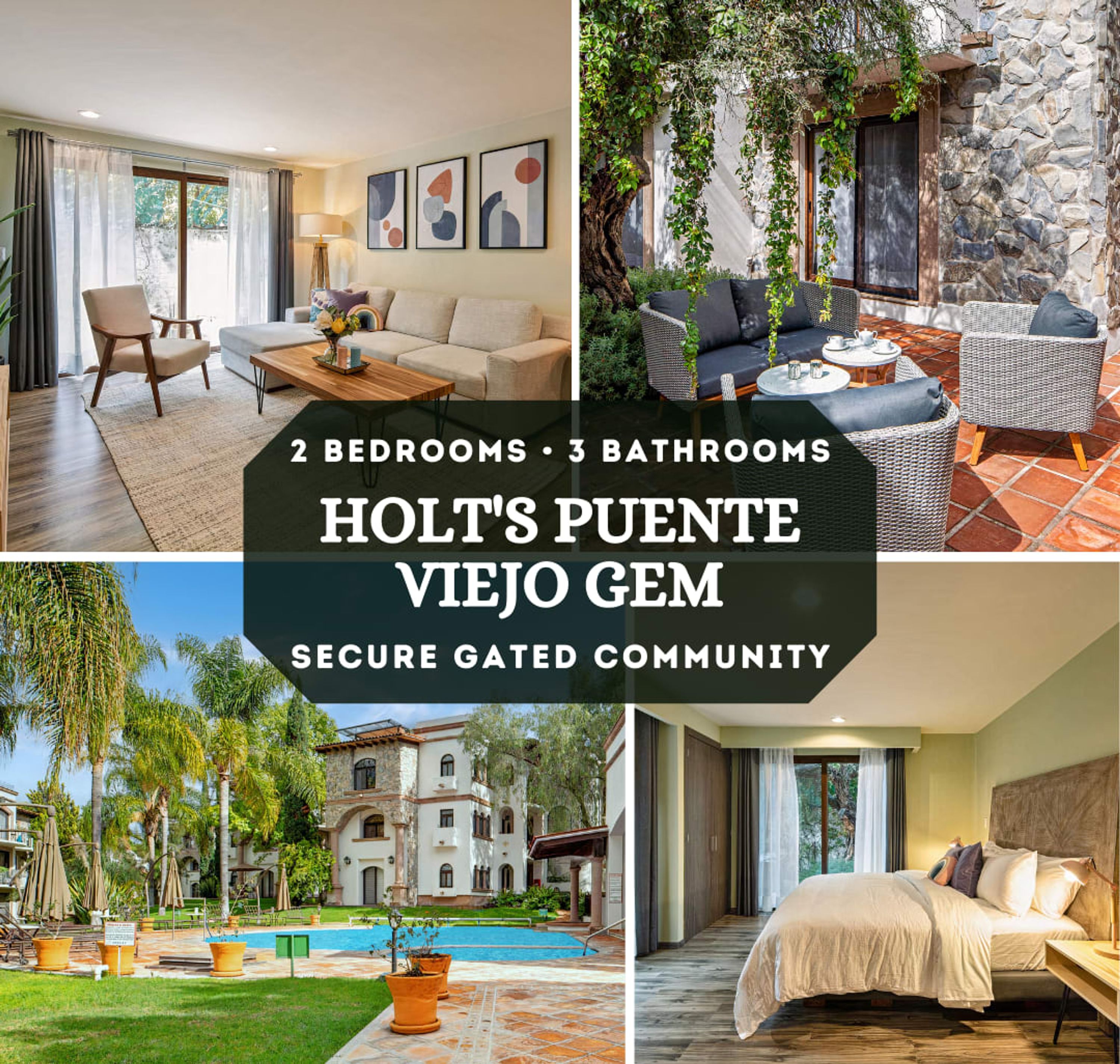Gated Community Home   Parking  Pool  Tennis Court - San Miguel de Allende