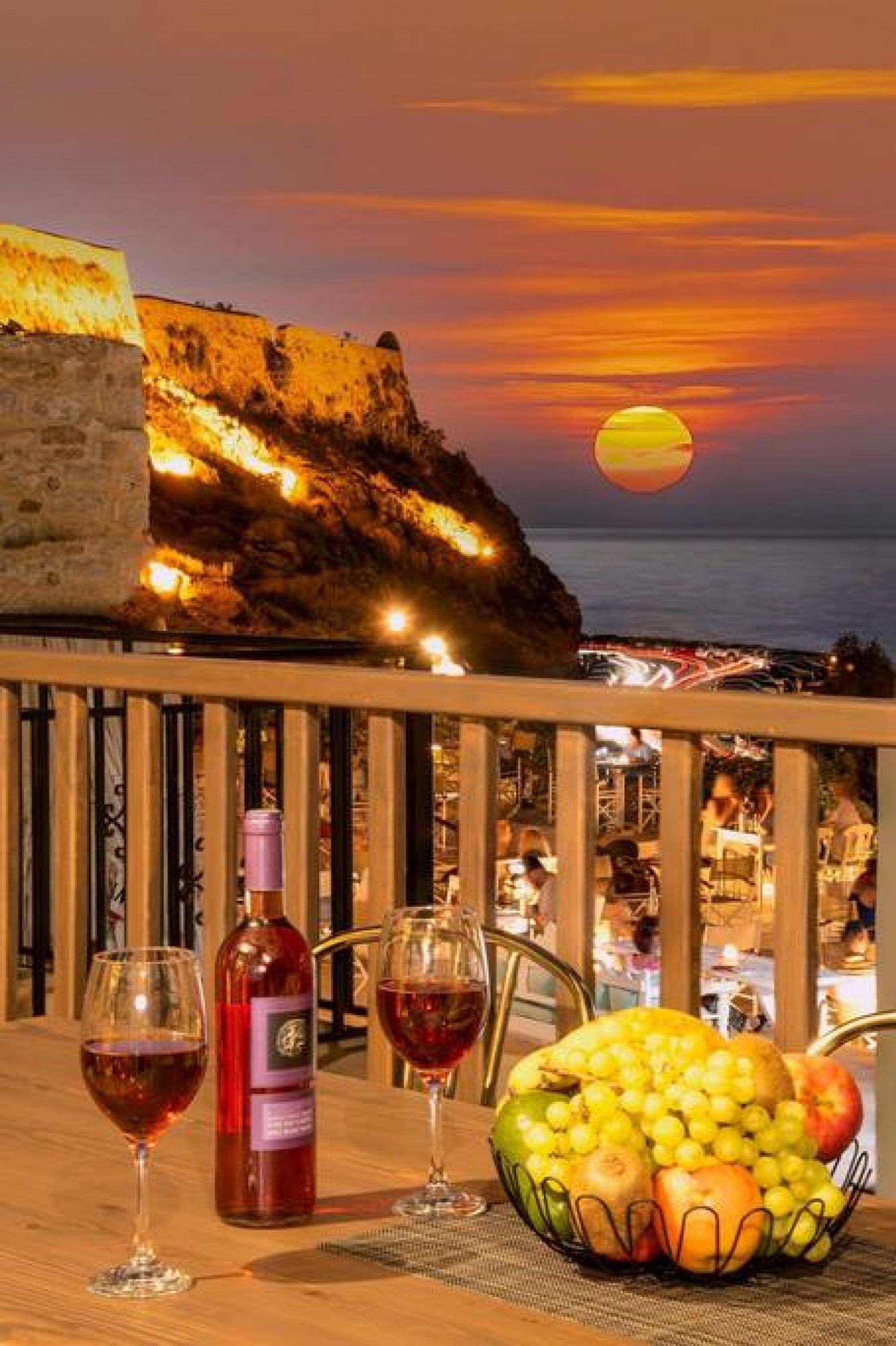 Fortezza Side Suite three levels with Jacuzzi