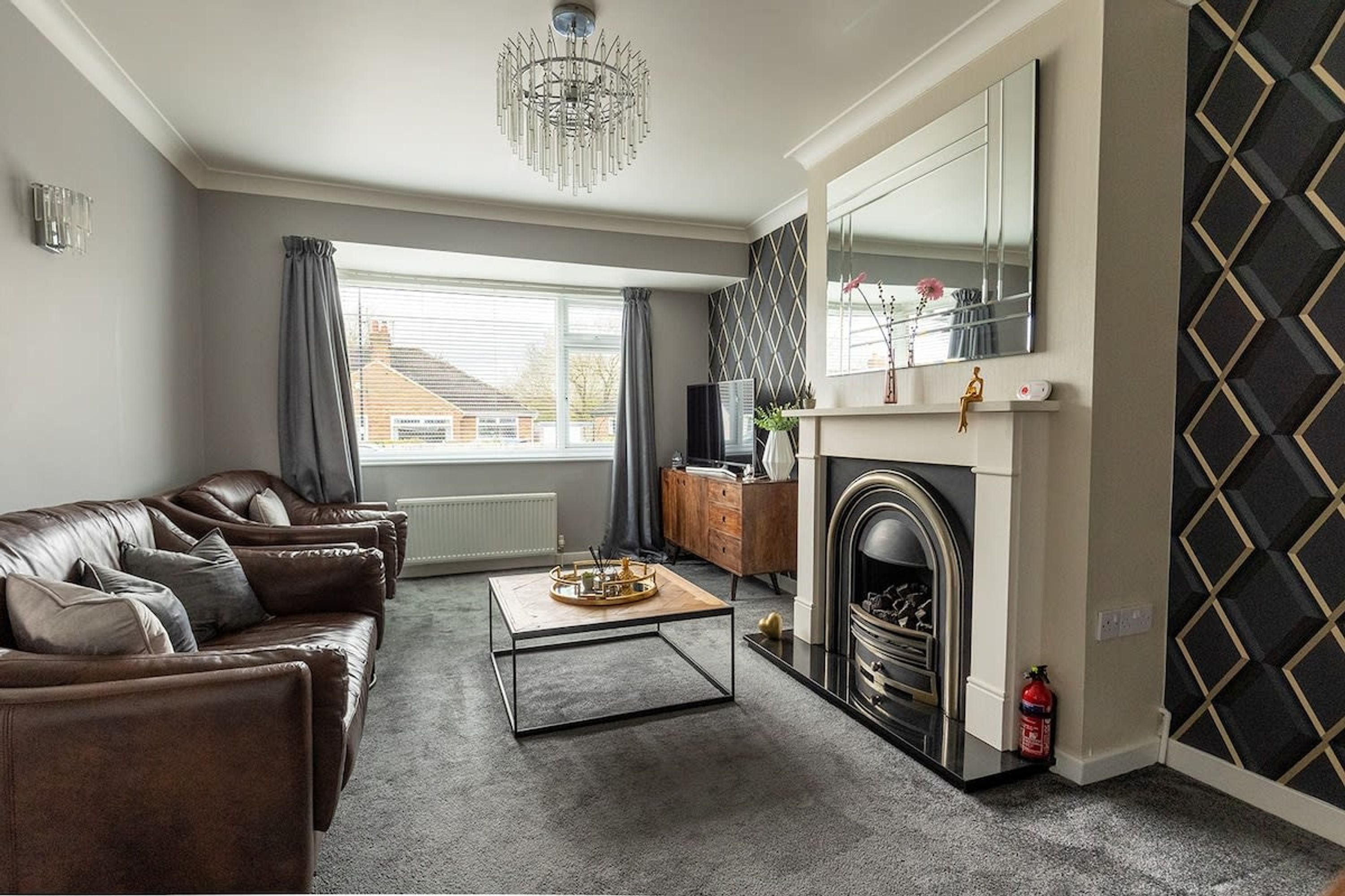 Two Bed In Harrogate With Cosy Living Room Fire - Harrogate