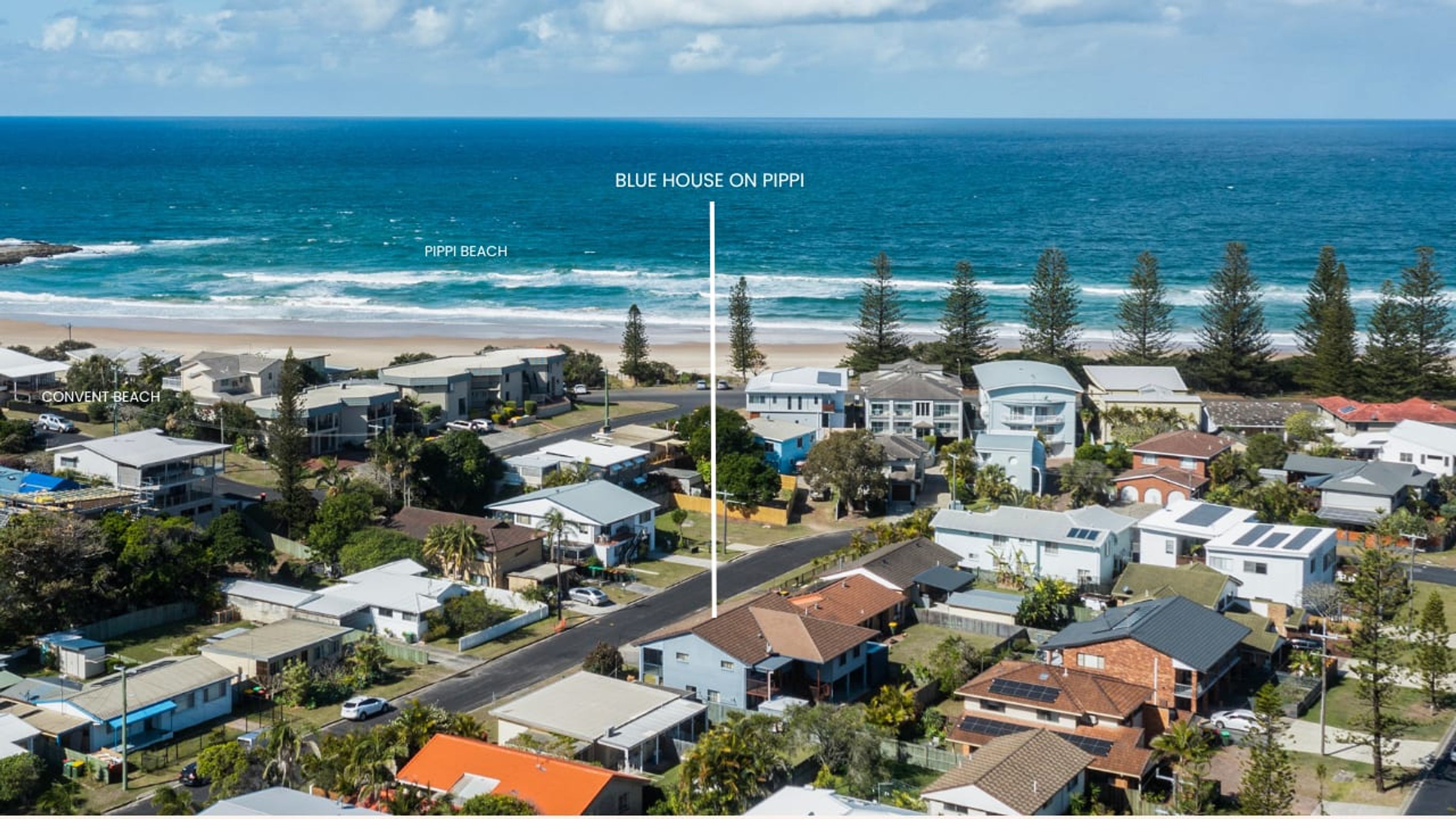 Blue House On Pippi - Oceanstays - Pet Friendly - Yamba