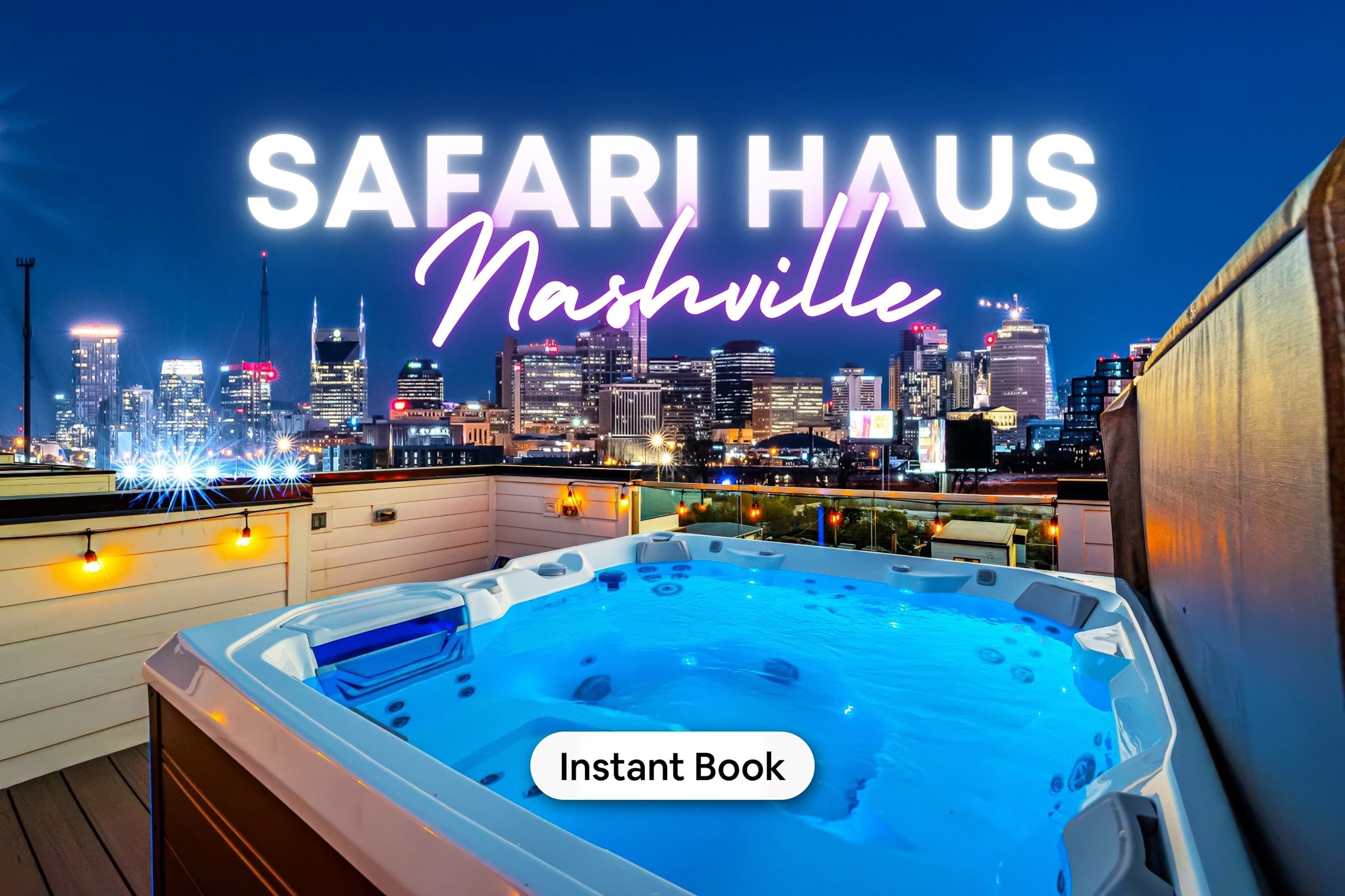 Disco Lounge  Double Rooftop   Hot Tub  Nashville - Nashville, TN